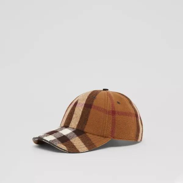 Burberry Check-print Baseball Cap