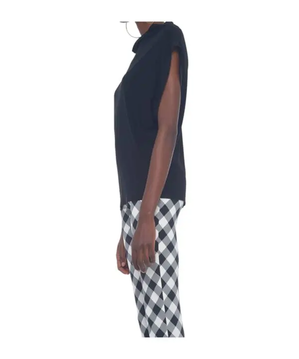 Norma Kamali Wide-neck Sleeveless Top