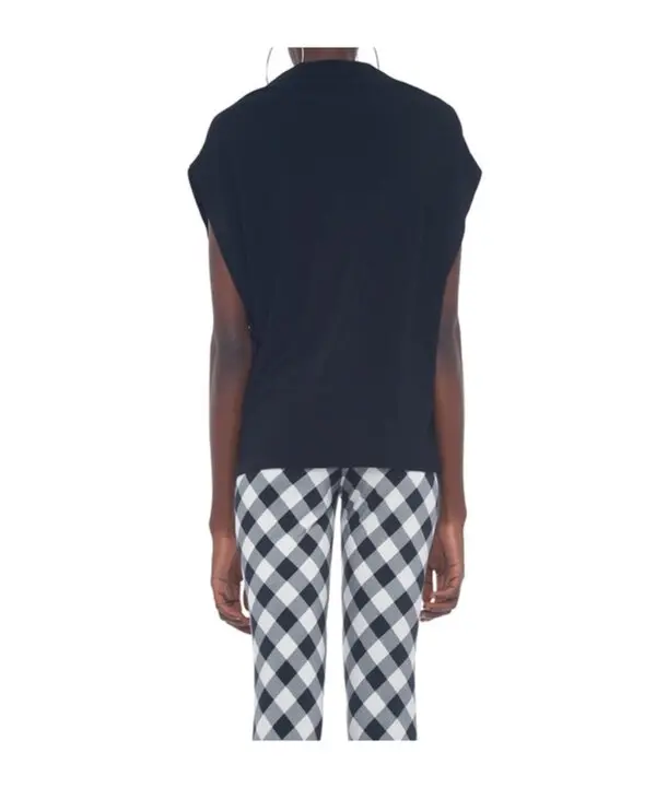 Norma Kamali Wide-neck Sleeveless Top