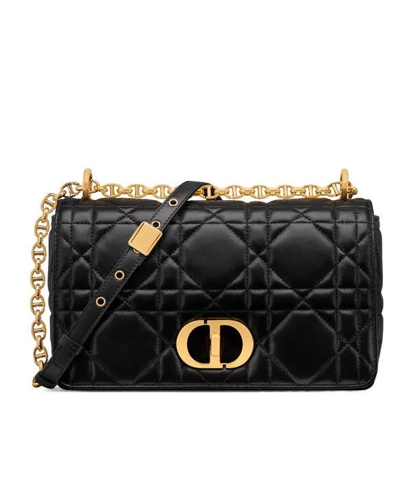 Dior Small Soft Caro Bag - Black
