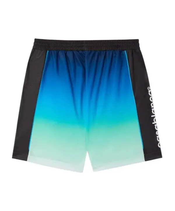 Casablanca Blue Green Gradient Football Shorts