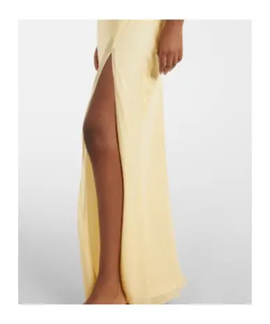SIR. Strobe Off-shoulder Maxi Dress