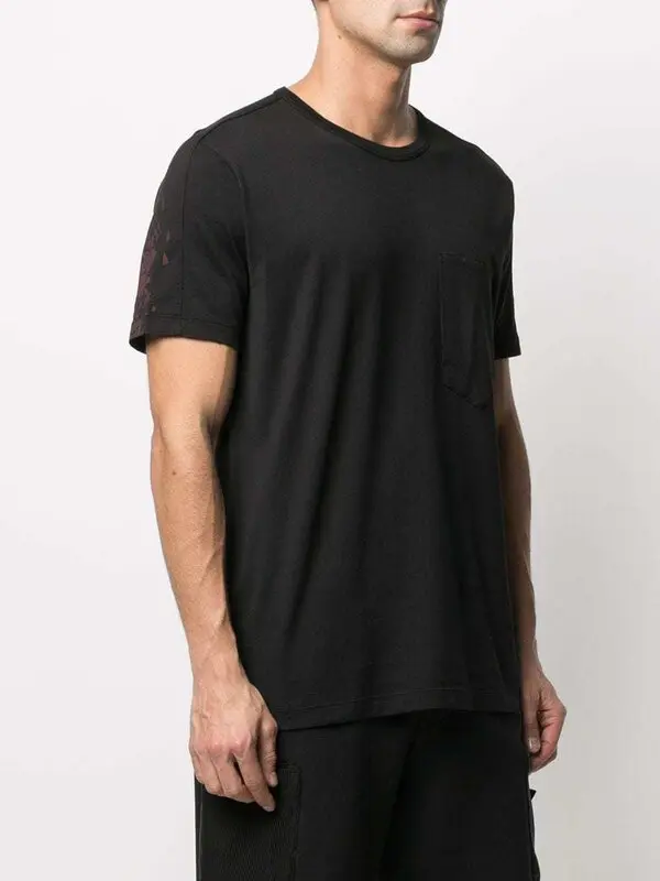 Stone Island Abstract-print Crew-neck T-shirt