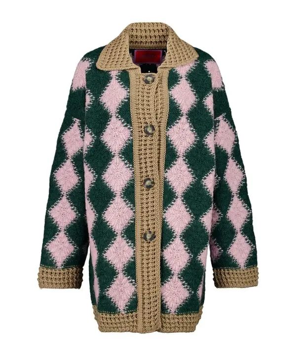 La DoubleJ Crochet Cardigan
