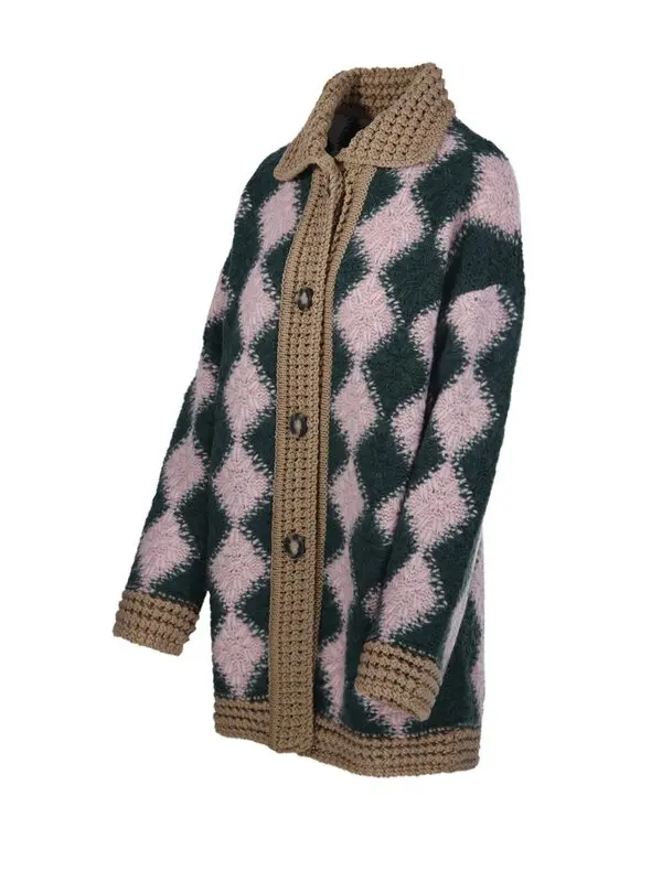 La DoubleJ Crochet Cardigan