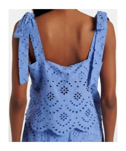 Poupette St Barth Broderie Anglaise Cotton Top