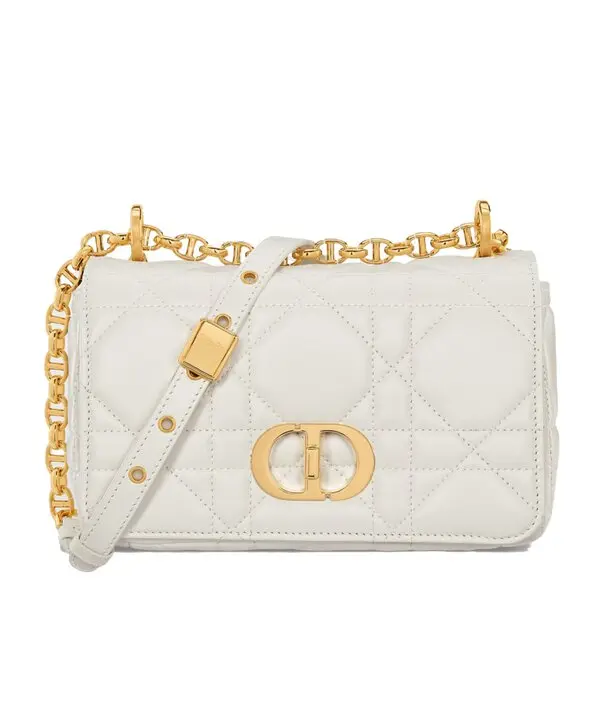 Dior Small Soft Caro Bag - White