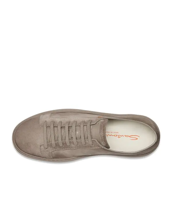 Santoni Logo Embossed Sneakers