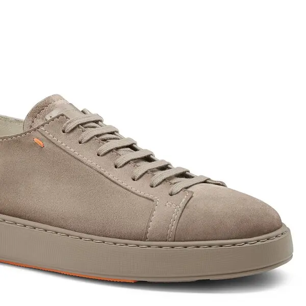 Santoni Logo Embossed Sneakers