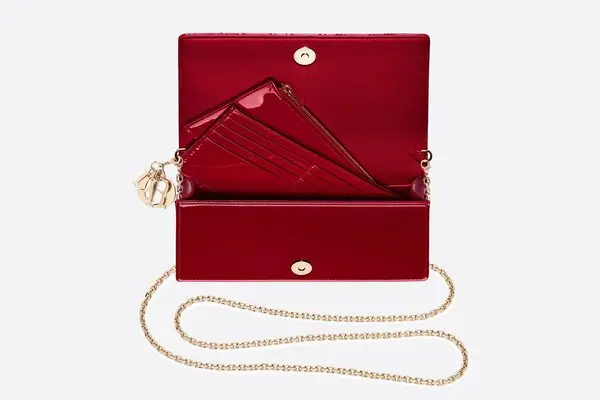 Dior Lady Pouch With Chain