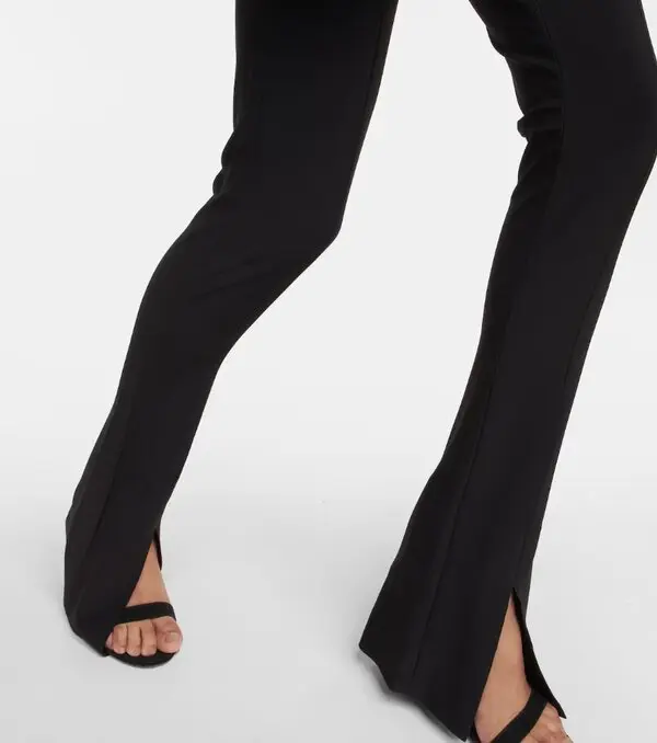 Norma Kamali Spat Jersey Leggings