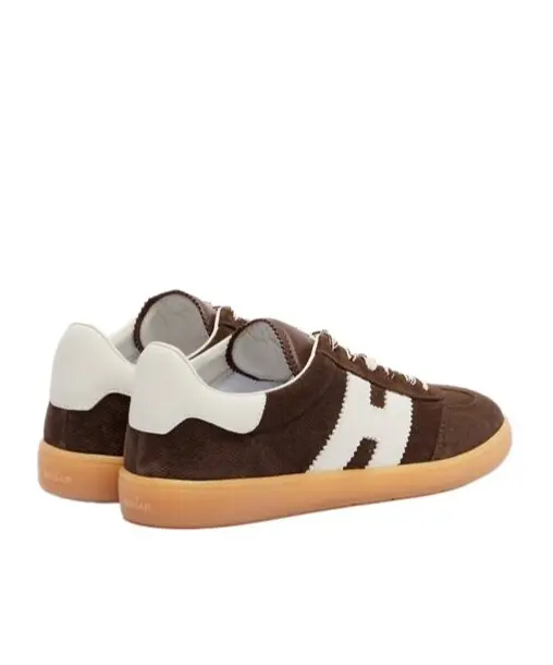 Hogan Color Block Suede Sneakers