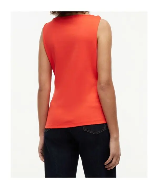 Tommy Hilfiger Twist Boat Neck Sleeveless Top