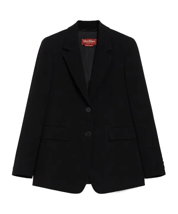 Max Mara Long-sleeved Suit Jacket - Black