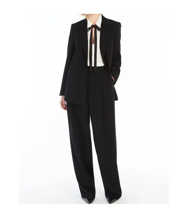 Max Mara Long-sleeved Suit Jacket