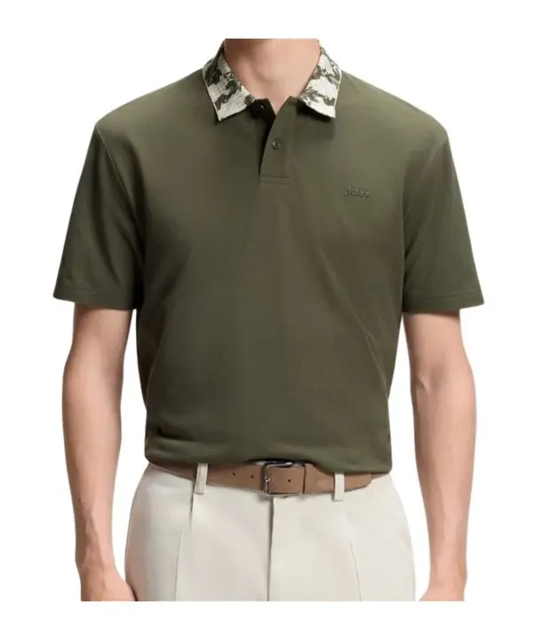 Hugo Boss Collared Short-sleeved Polo Shirt