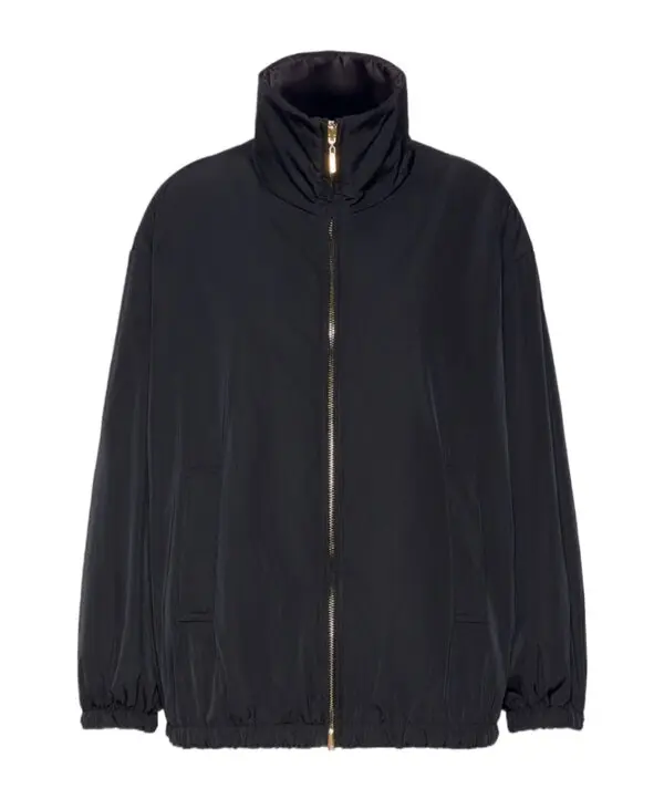 Max Mara Reversible Padded Bomber Jacket - Black