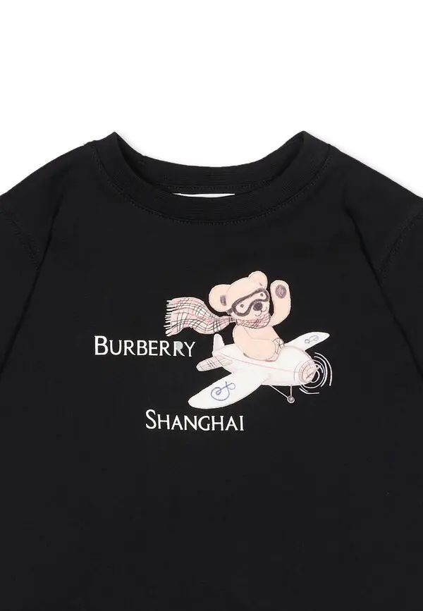 Burberry Logo-print Cotton T-shirt
