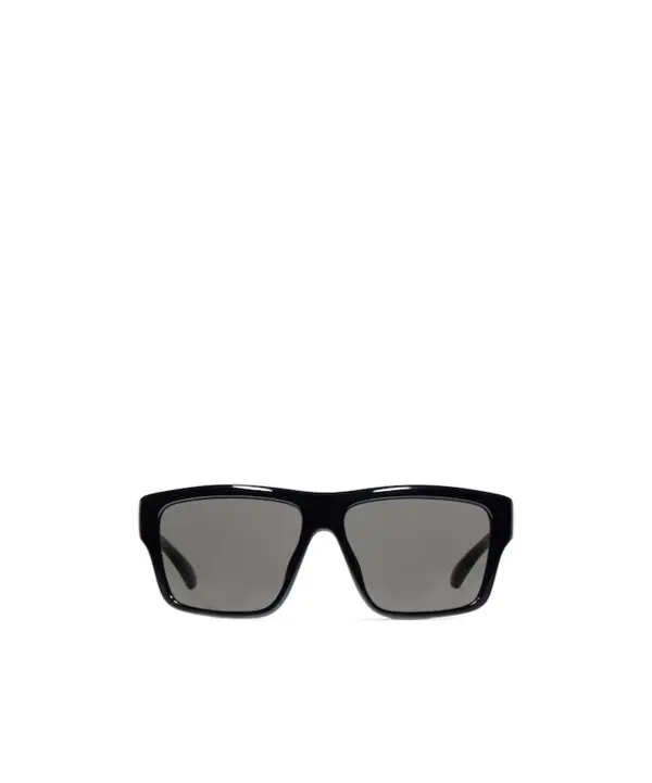 Gucci Geometric Frame Sunglasses - Black
