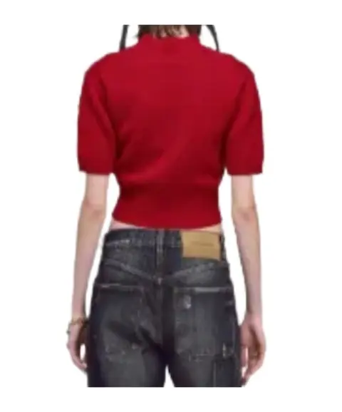 Marc Jacobs High-neck Cropped Sweater