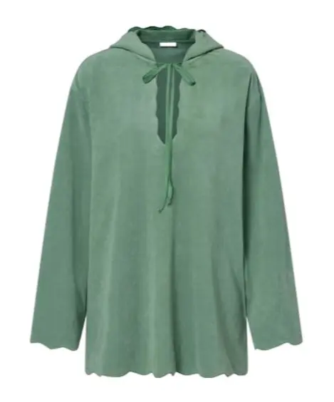 Marysia Baughman Cotton-blend Terry Top - Green