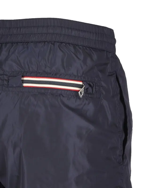 Moncler Wide-leg Swim Trunks - Midnight Blue