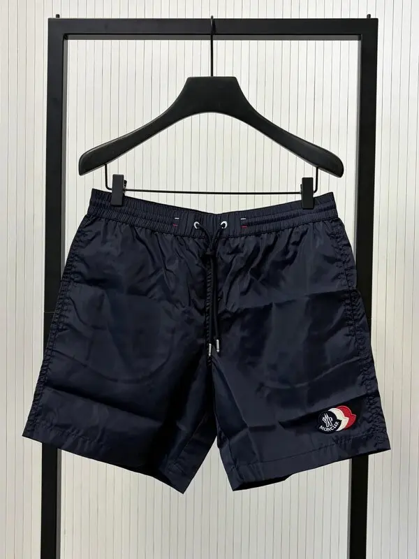 Moncler Wide-leg Swim Trunks - Midnight Blue