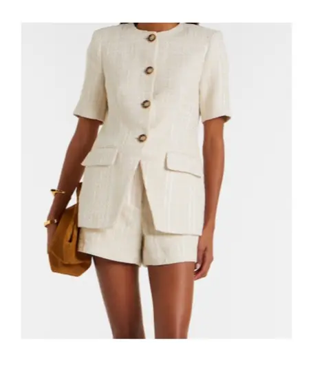Veronica Beard Bodie Cotton-blend Tweed Jacket