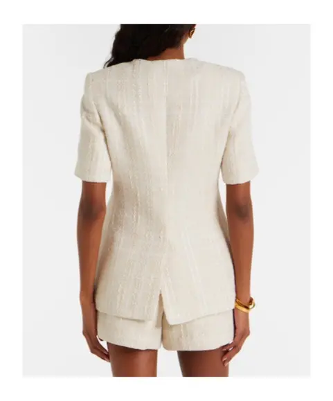 Veronica Beard Bodie Cotton-blend Tweed Jacket