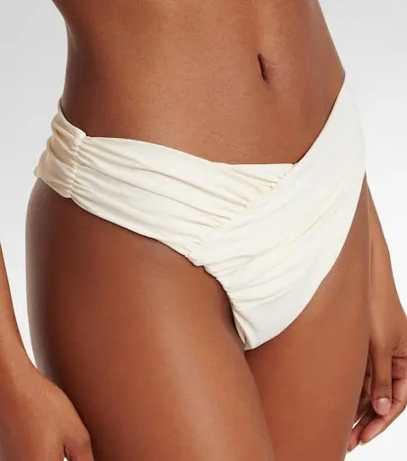 Magda Butrym Ruched Bikini Bottoms