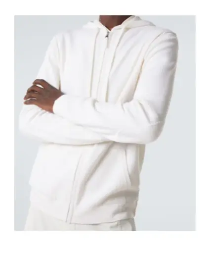 ALLUDE Zip-up Wool And Cashmere Hoodie