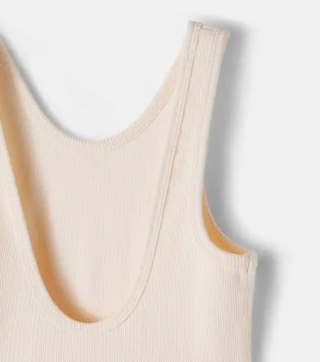 MOLO Corella Ribbed-knit Cotton-blend Dress
