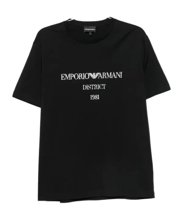 Emporio Armani Short-sleeved T-shirt - Black
