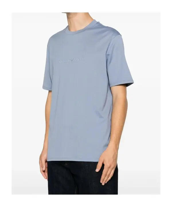 Emporio Armani Logo-print Crew-neck T-shirt