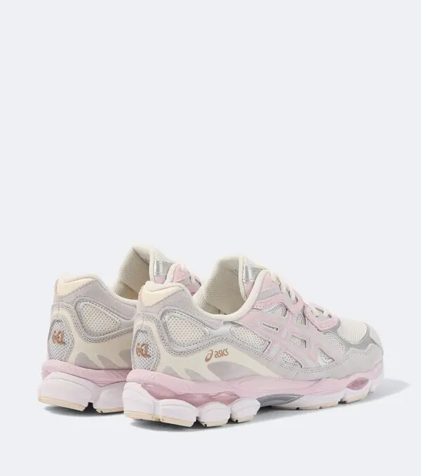 Asics Gel-nyc Suede-trimmed Sneakers