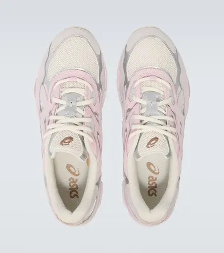 Asics Gel-nyc Suede-trimmed Sneakers