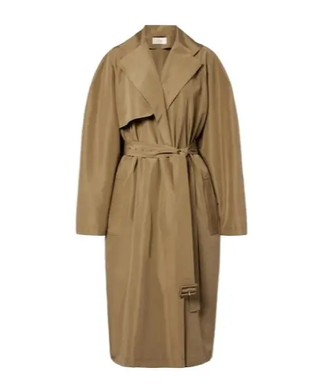 THE ROW Amapola Silk Trench Coat