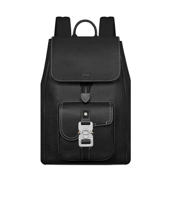 Dior Saddle Backpack - Black
