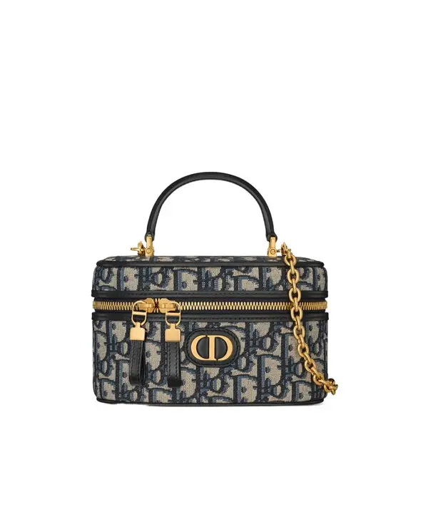 Dior 30 Montaigne Mini Vanity Case - Blue