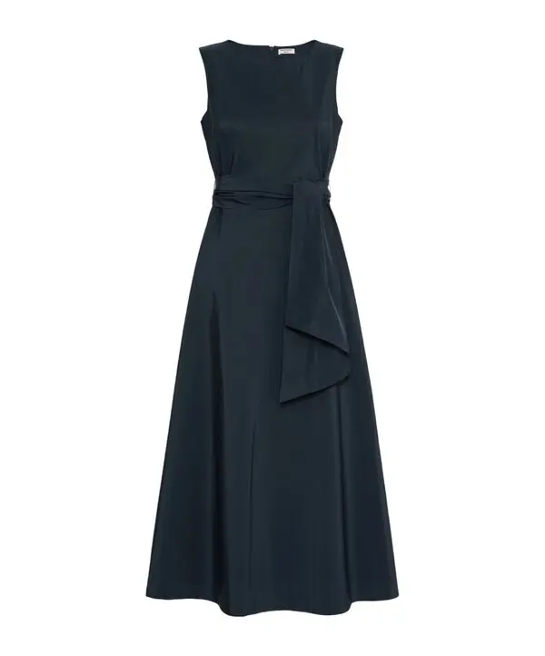 Max Mara Sleeveless Dress - Navy Blue