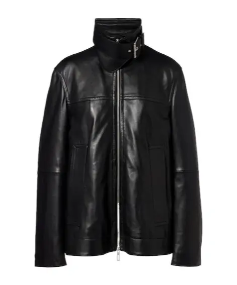 Sportmax Loose Stand Collar Jacket - Black