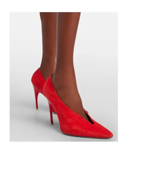 Balenciaga Suede Pumps