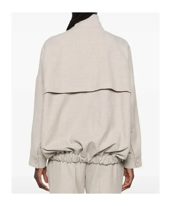 Fabiana Filippi Zipper Casual Jacket