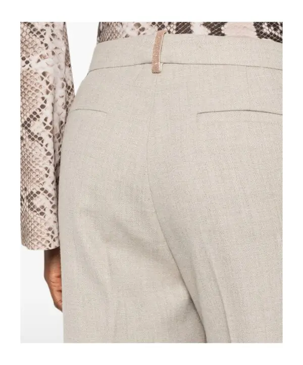 Fabiana Filippi Tailored Pants With Belt Loops