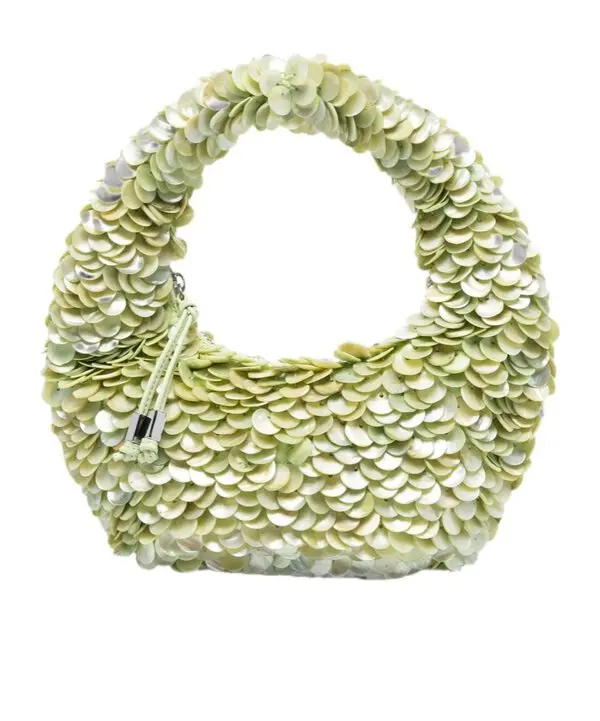 Staud Reef Sequin-embellished Tote Bag - Nude