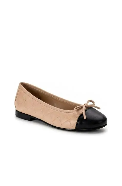 MENINA STEP Margot Ballet Flat - Nude