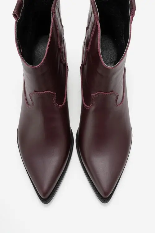 FOREVER & ALWAYS SHOES Elia Leather Western Boot