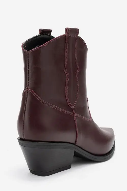 FOREVER & ALWAYS SHOES Elia Leather Western Boot