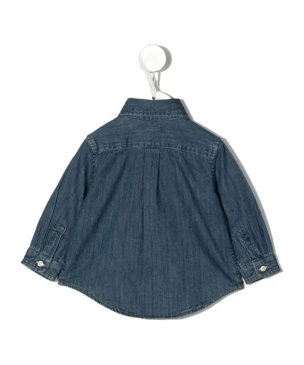 Polo Ralph Lauren Embroidered Logo Denim Shirt