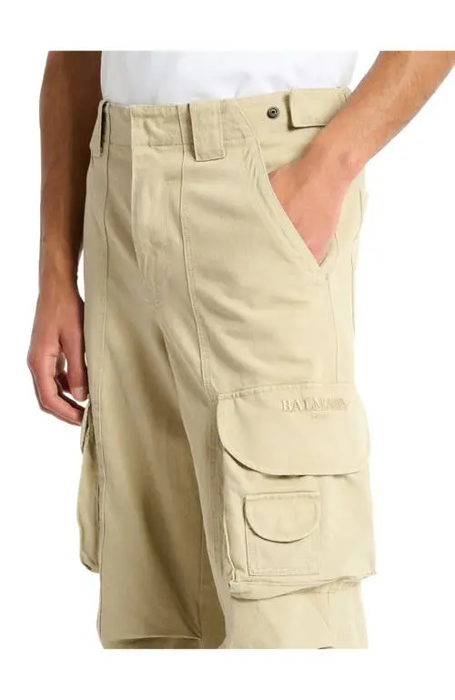 Balmain Cotton Cargo Pants